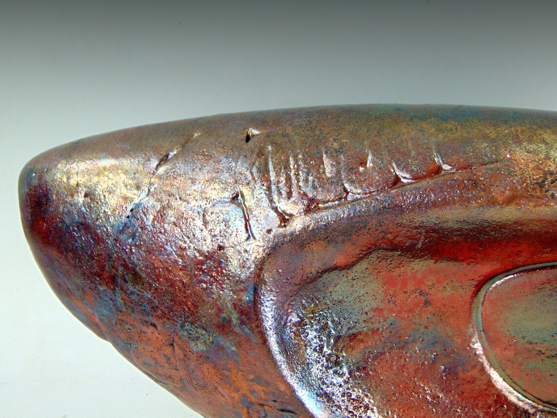 Raku Pod Form on Mounted Base - Etsy