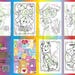 10 Mini Coloring Book Formats - Etsy