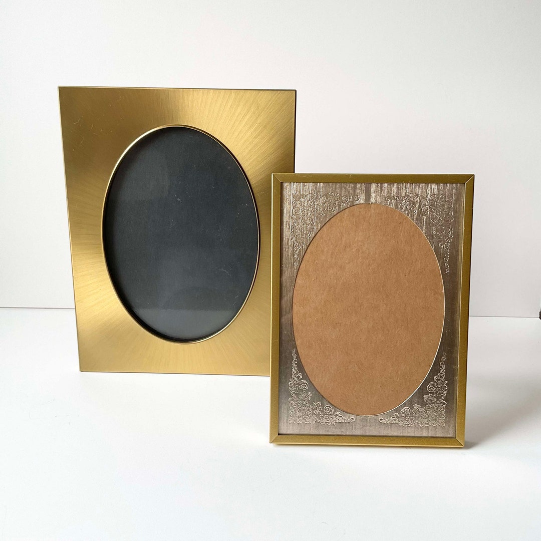 Lot 2 of Vintage Mid Century Brass Photo Frame of Jyden Denmark and ...