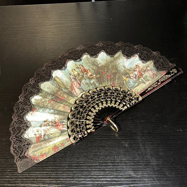 Spanish Hand Fan - Etsy