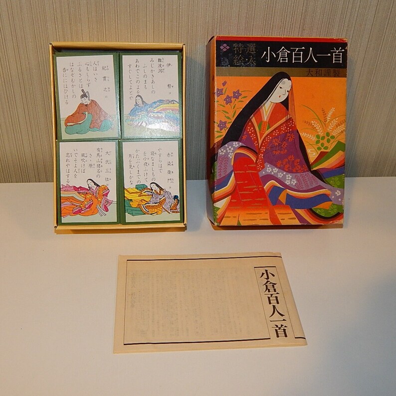 Japanese Karuta / Uta Garuta 歌ガルタ Card Game. | Etsy