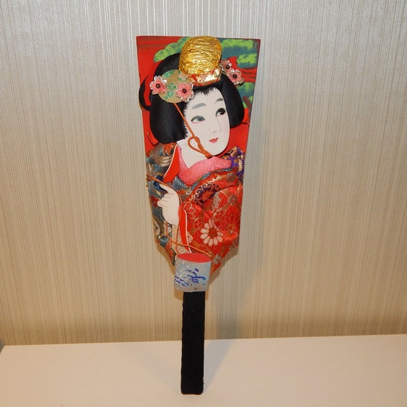 Japanese Hagoita New Year Cerebrate Decorative Paddle 15.5 - Etsy