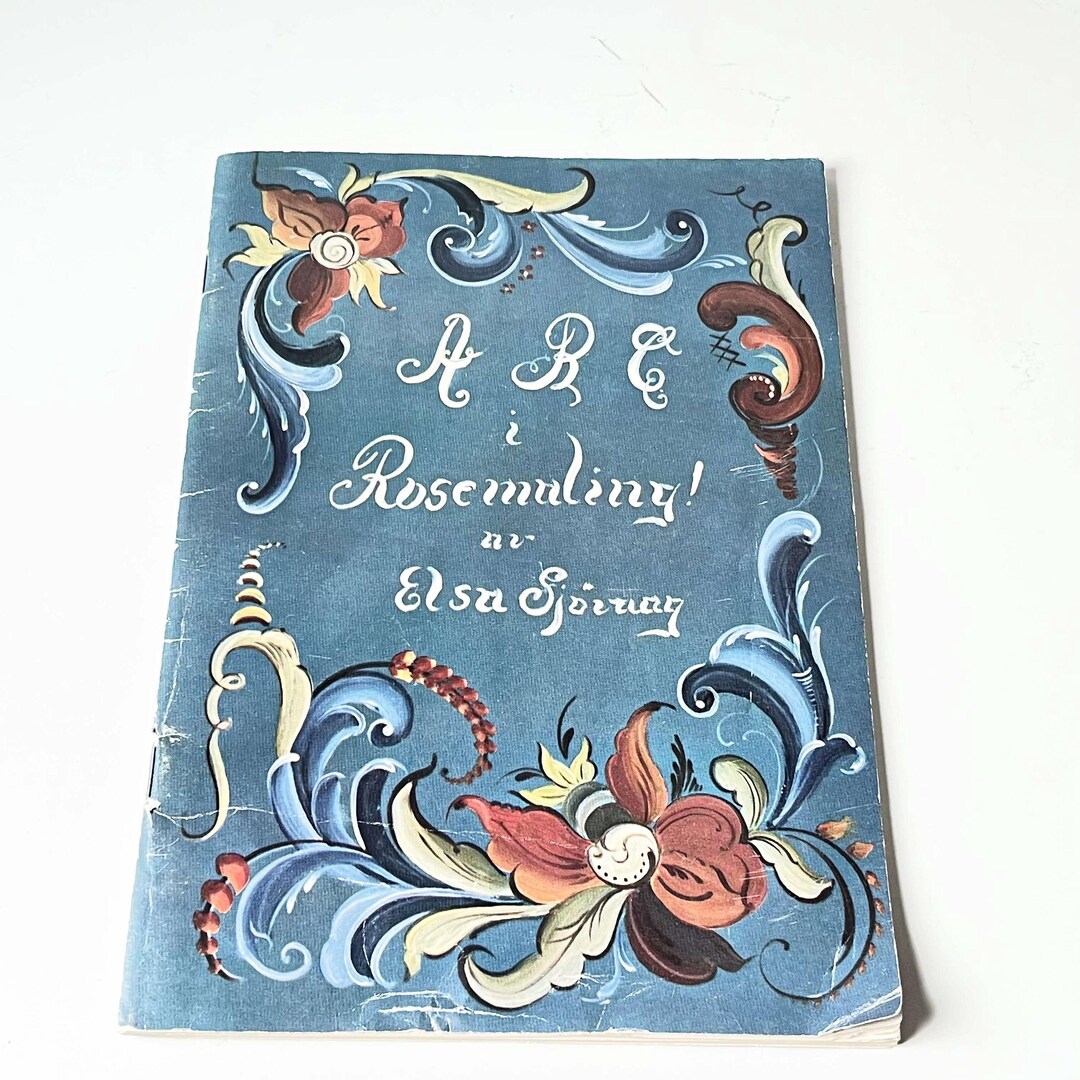 Vintage Norwegian Rosemaling Handbook: ABC Pattern Booklet by Elsa ...