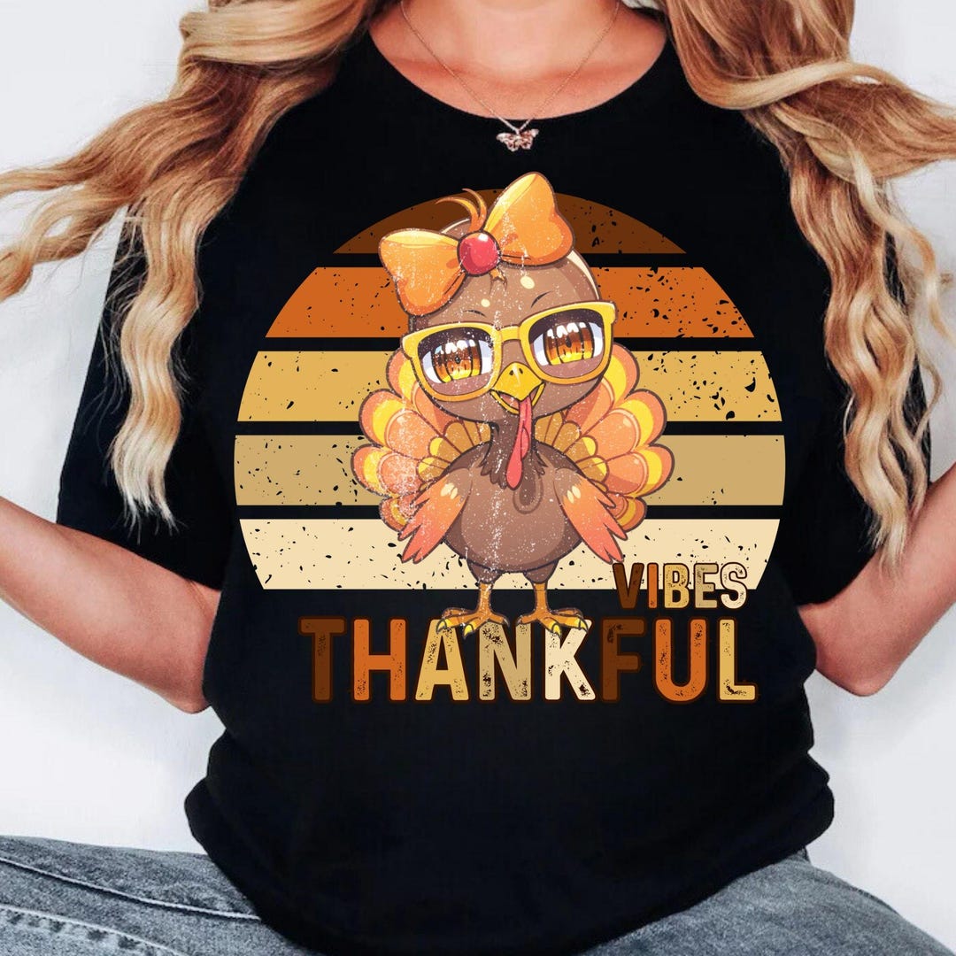 Preppy Thanksgiving Png, Turkey PNG, Thanksgiving Sublimation Png ...