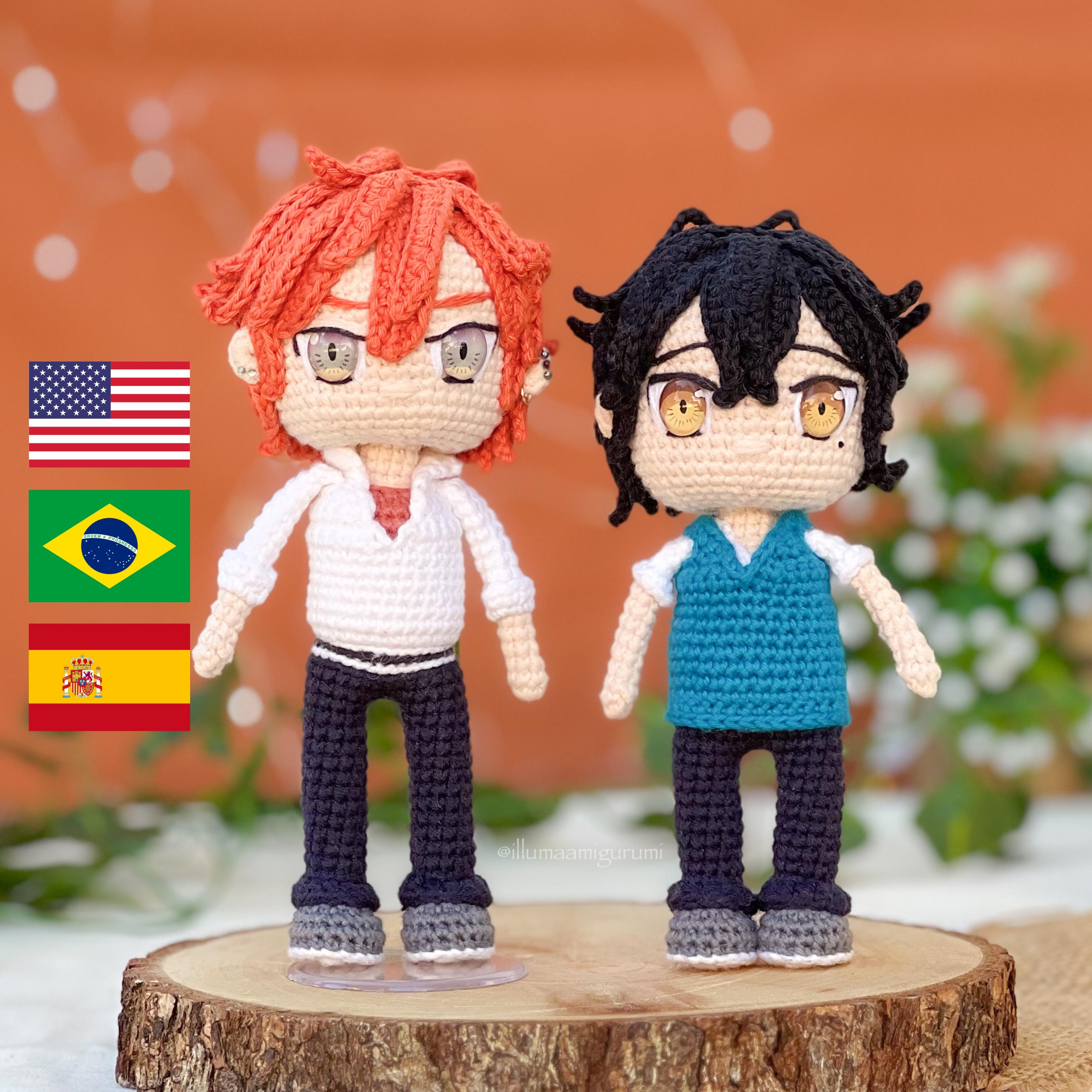 Sasaki and Miyano - Amigurumi Pattern - Etsy
