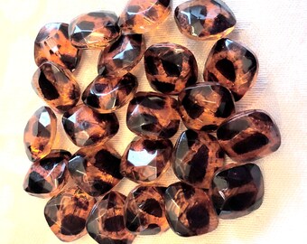 Tortoise shell buttons | Etsy