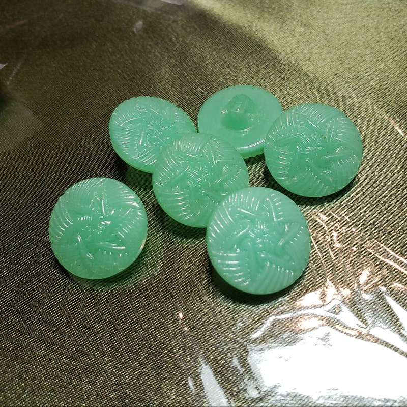 Sea Glass Buttons - Etsy