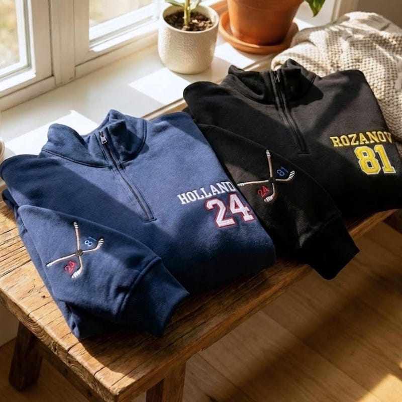 Embroidered Hockey Lgbt - Etsy