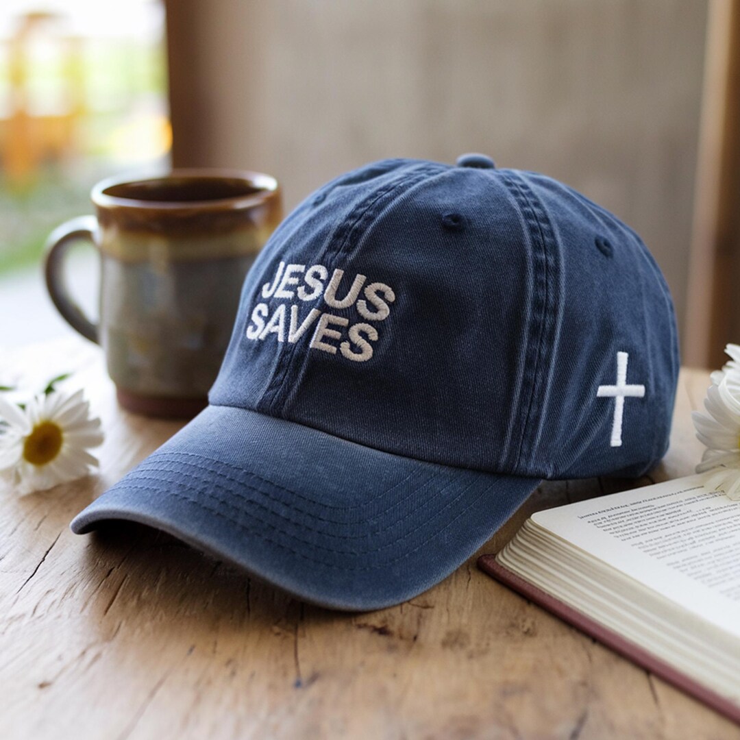 Jesus Saves Hat, Christian Hat, Faith Hat, Jesus Hat, Christian Gift ...