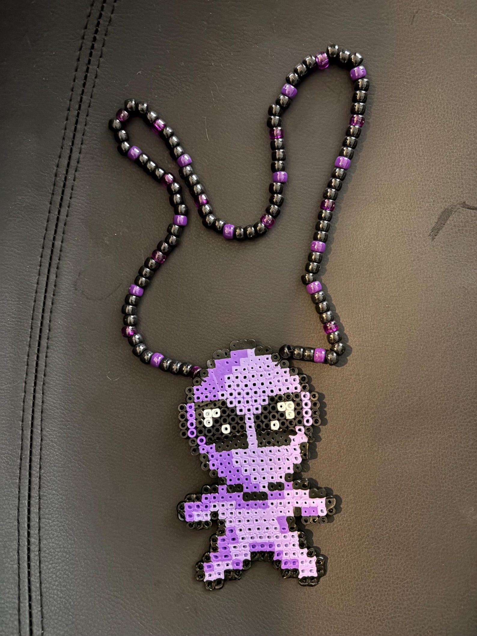 Alien Kandi Perler Necklace - Etsy