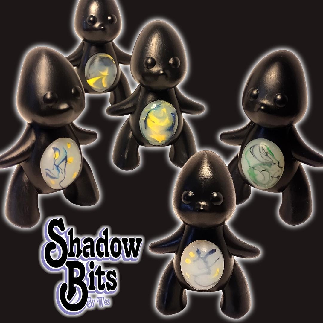 Shadow Bits by Wes | Art Toy | Blind Bag | Limited Series 1 - Etsy