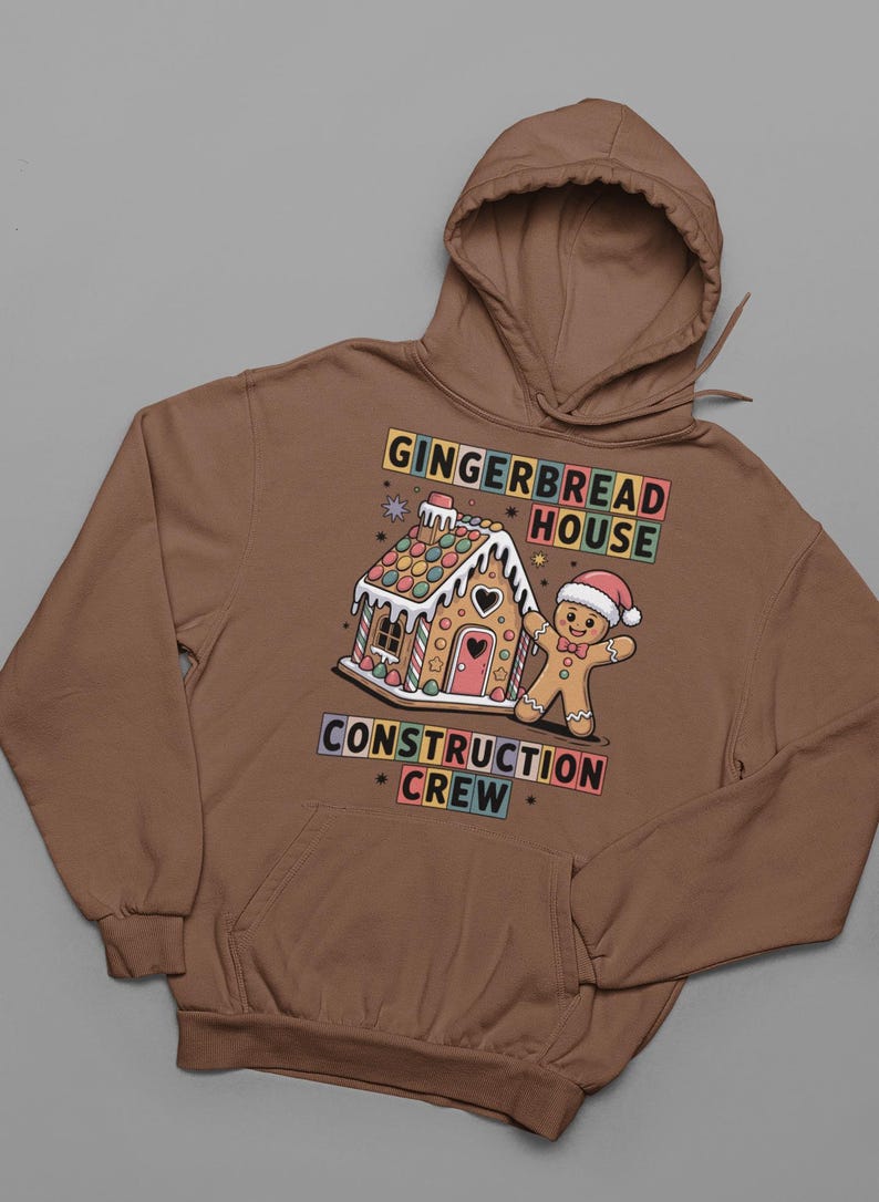 Gingerbread House Construction Crew PNG | Christmas Gingerbread Man ...