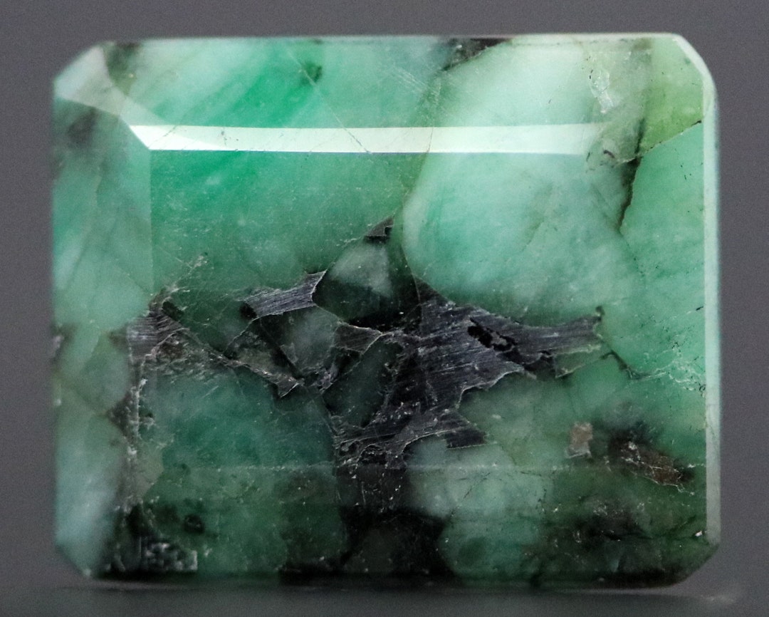 Emerald Faceted Gemstone Green Beryl All Natural Precious Stone From ...