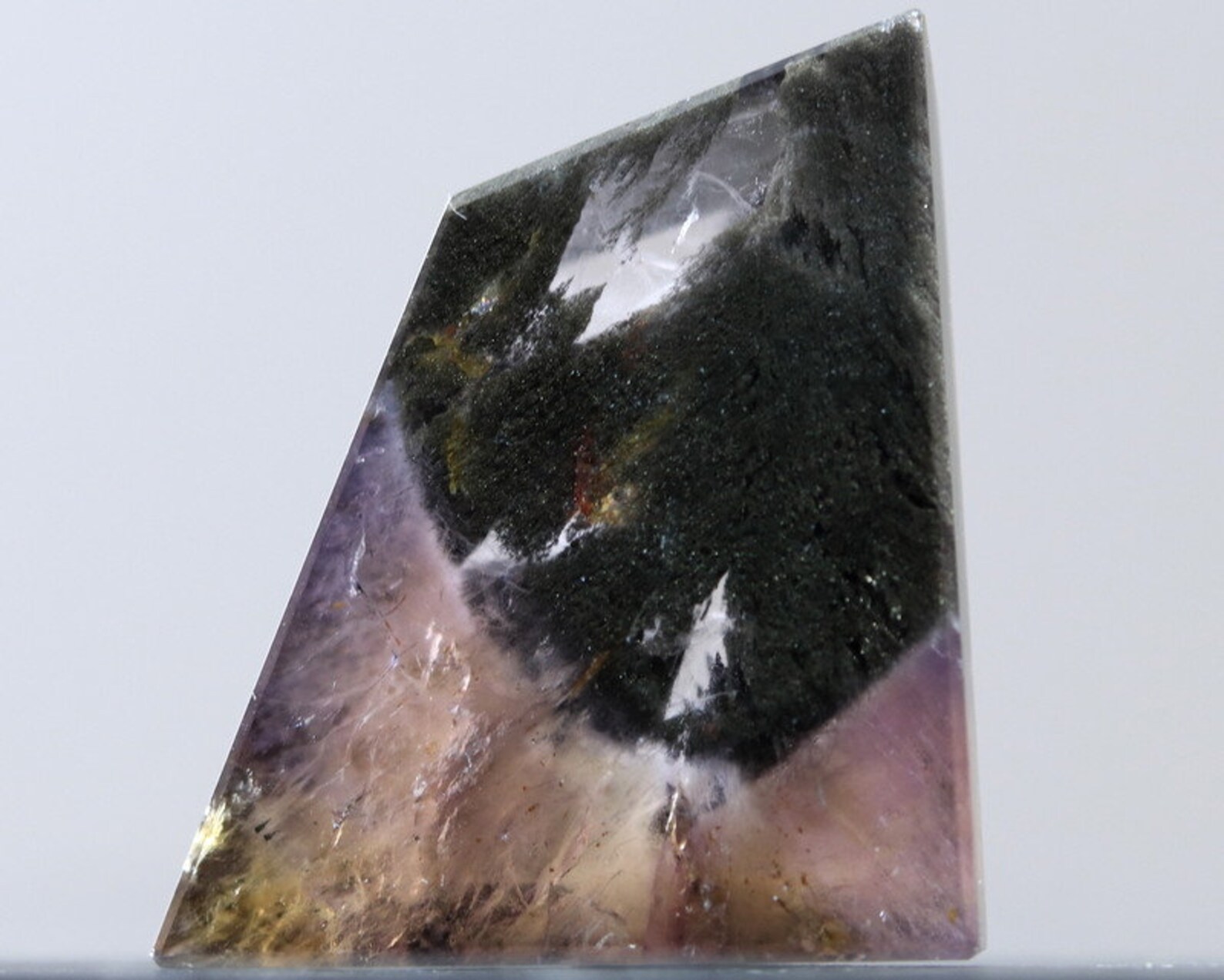 Geothite Feather Inclusions With Multiple Minerals Super Seven - Etsy