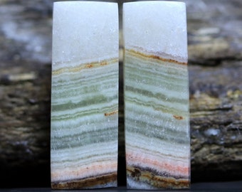 Green Banded Onyx Jewelry - Etsy