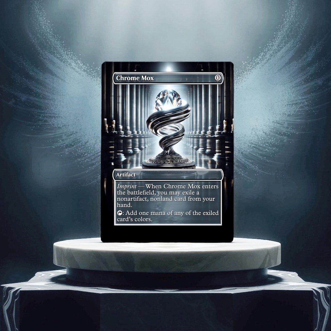 Chrome Mox Custom Made Game Card Proxy - Etsy