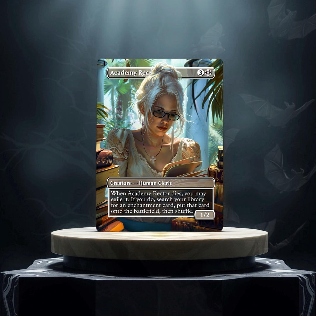 Academy Rector Custom Made Game Card Proxy - Etsy