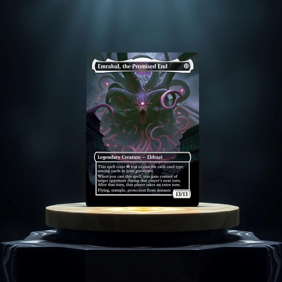 Emrakul, the Promised End Custom Made Game Card Proxy - Etsy