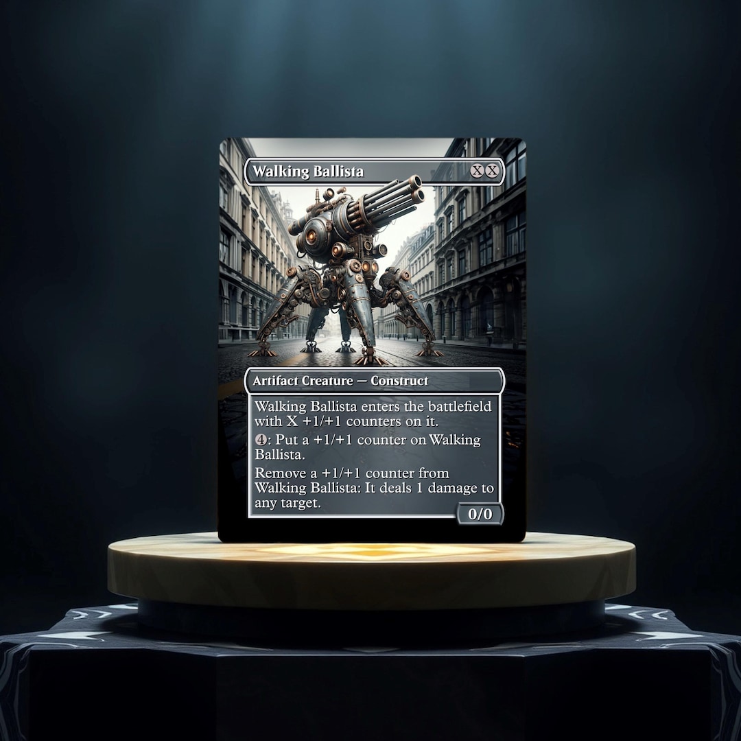 Walking Ballista Custom Made Game Card Proxy - Etsy