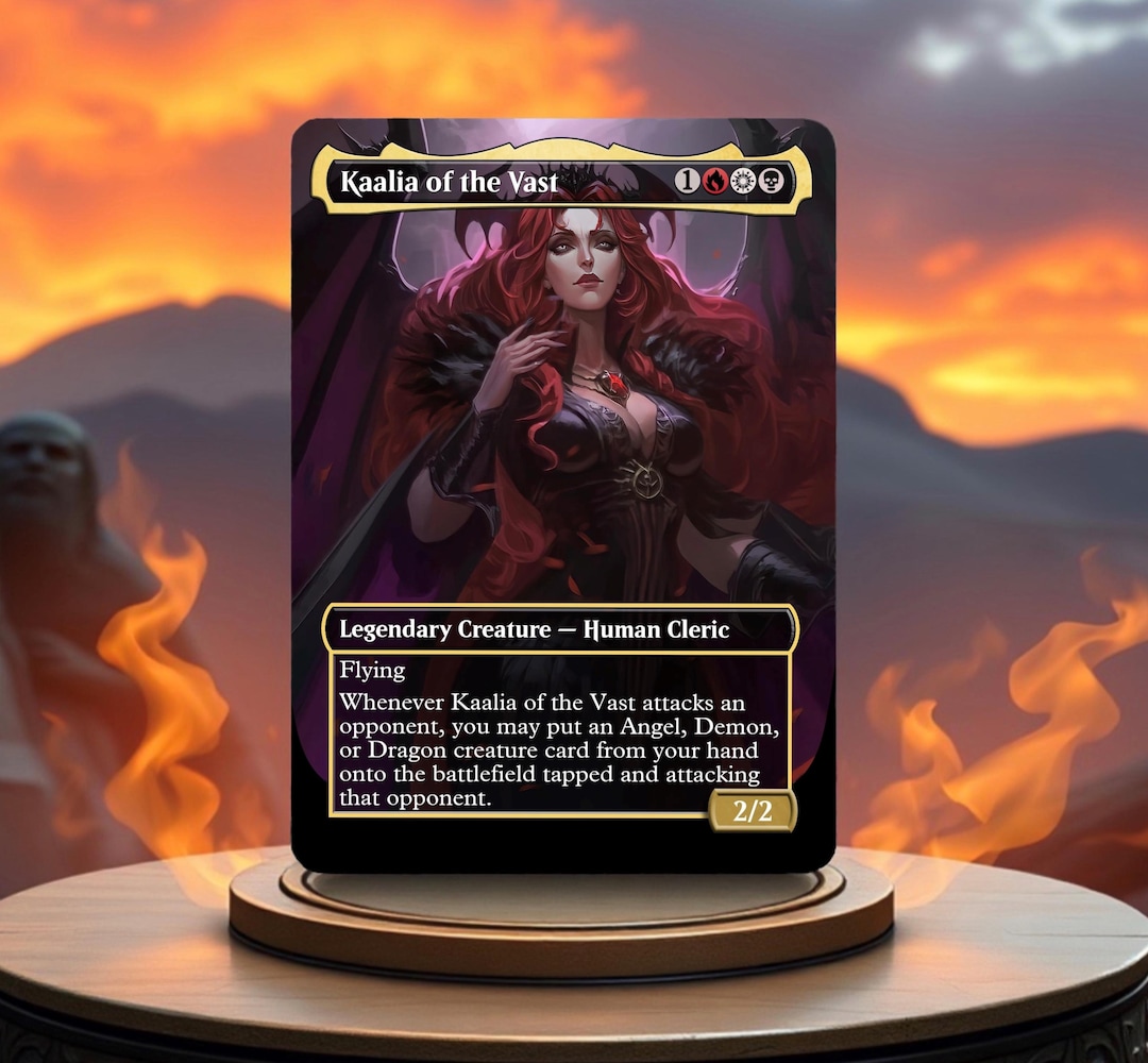Kaalia of the Vast Custom Made Game Card Proxy - Etsy