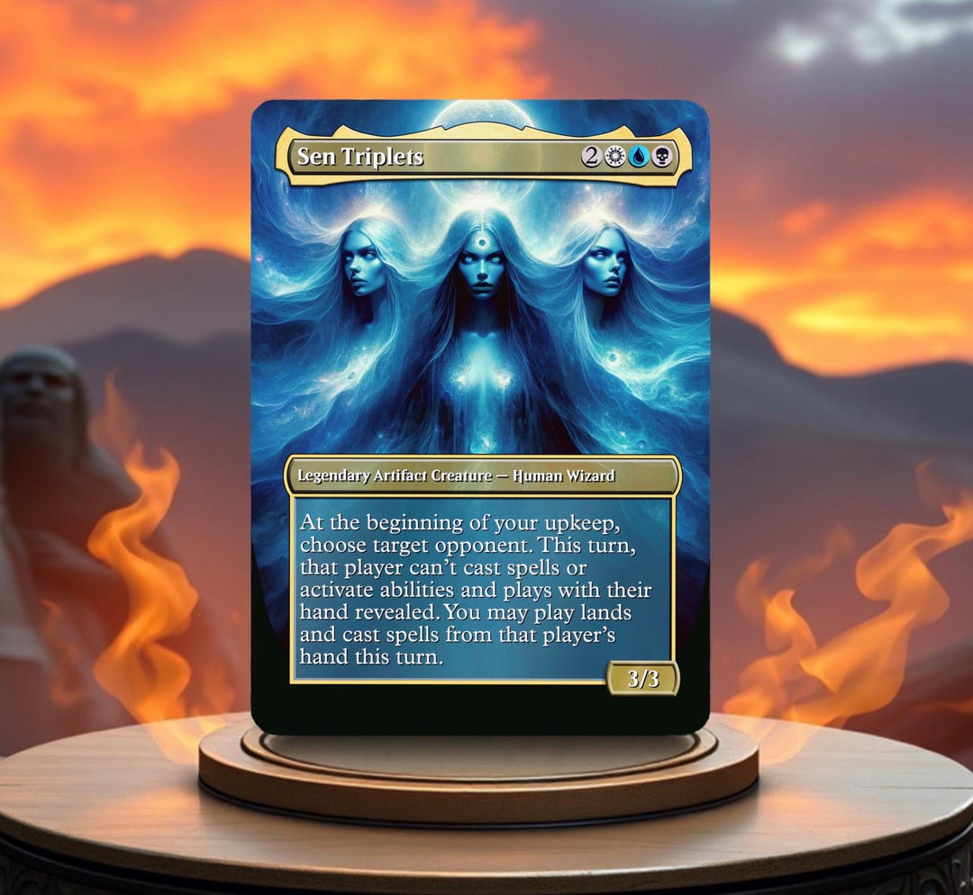 Sen Triplets Custom Made Game Card Proxy - Etsy