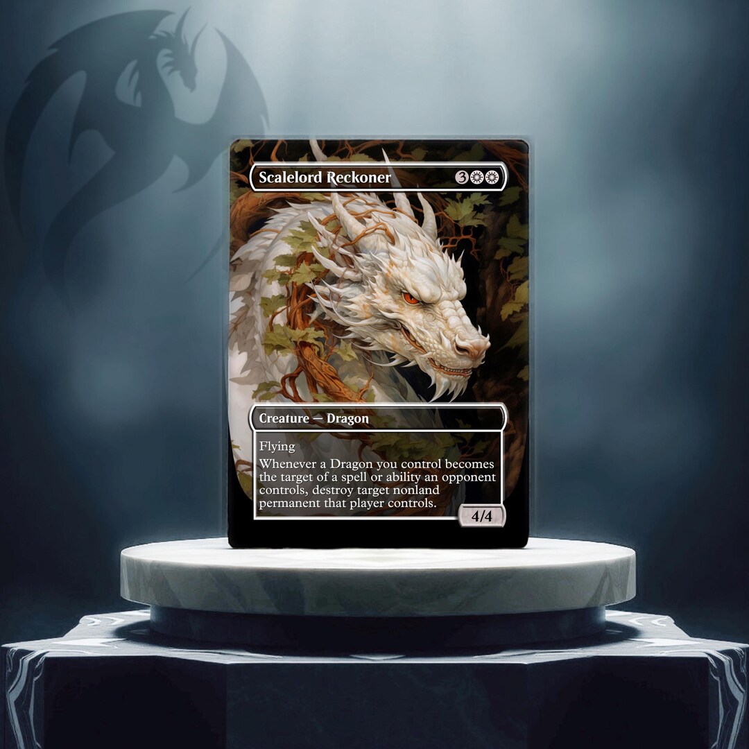 Scalelord Reckoner Custom Made Game Card Proxy - Etsy