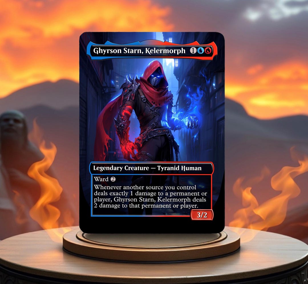 Ghyrson Starn, Kelermorph Custom Made Game Card Proxy - Etsy