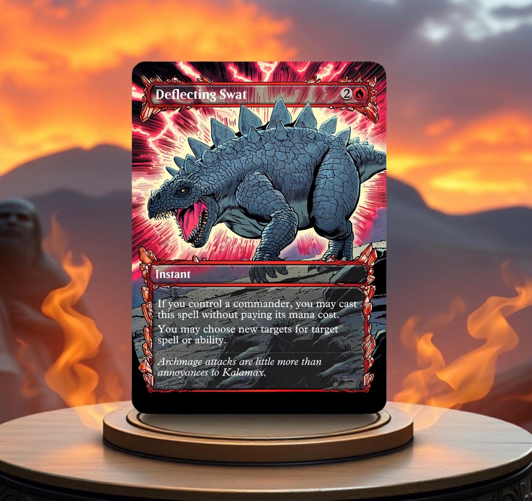 Deflecting Swat Custom Made Game Card Proxy - Etsy