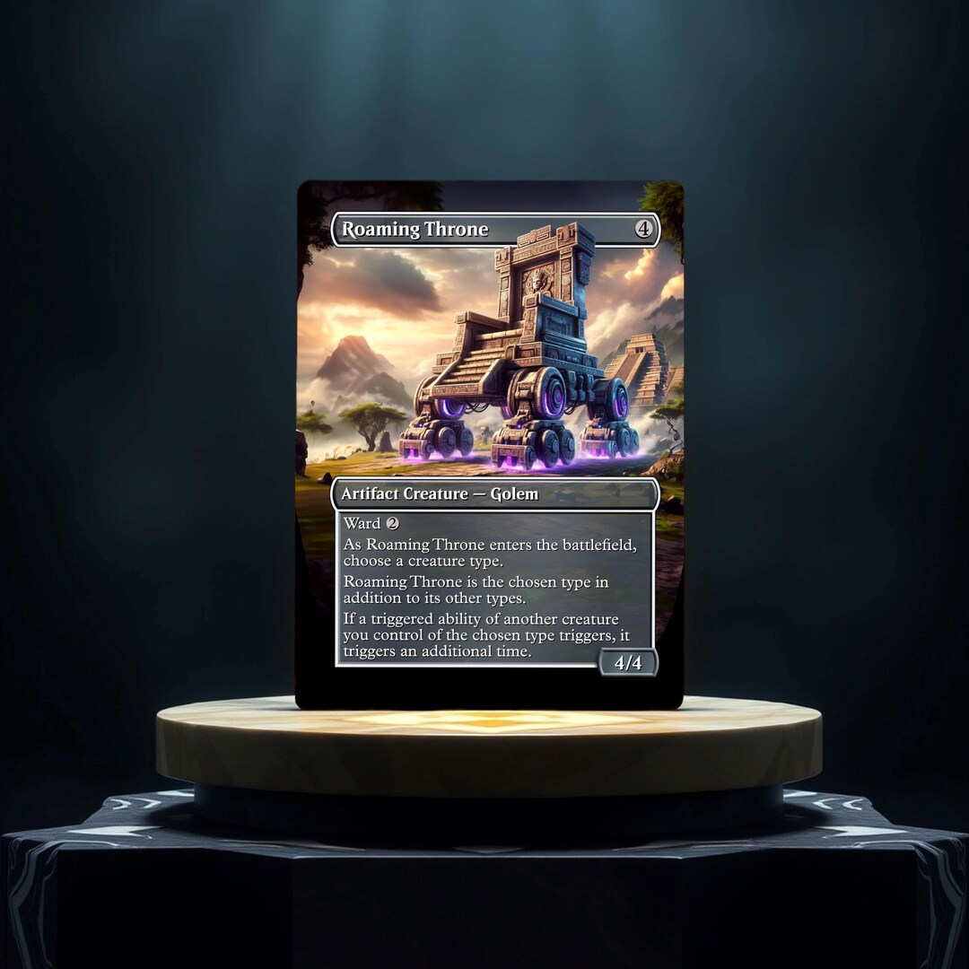 Roaming Throne Custom Made Game Card Proxy - Etsy