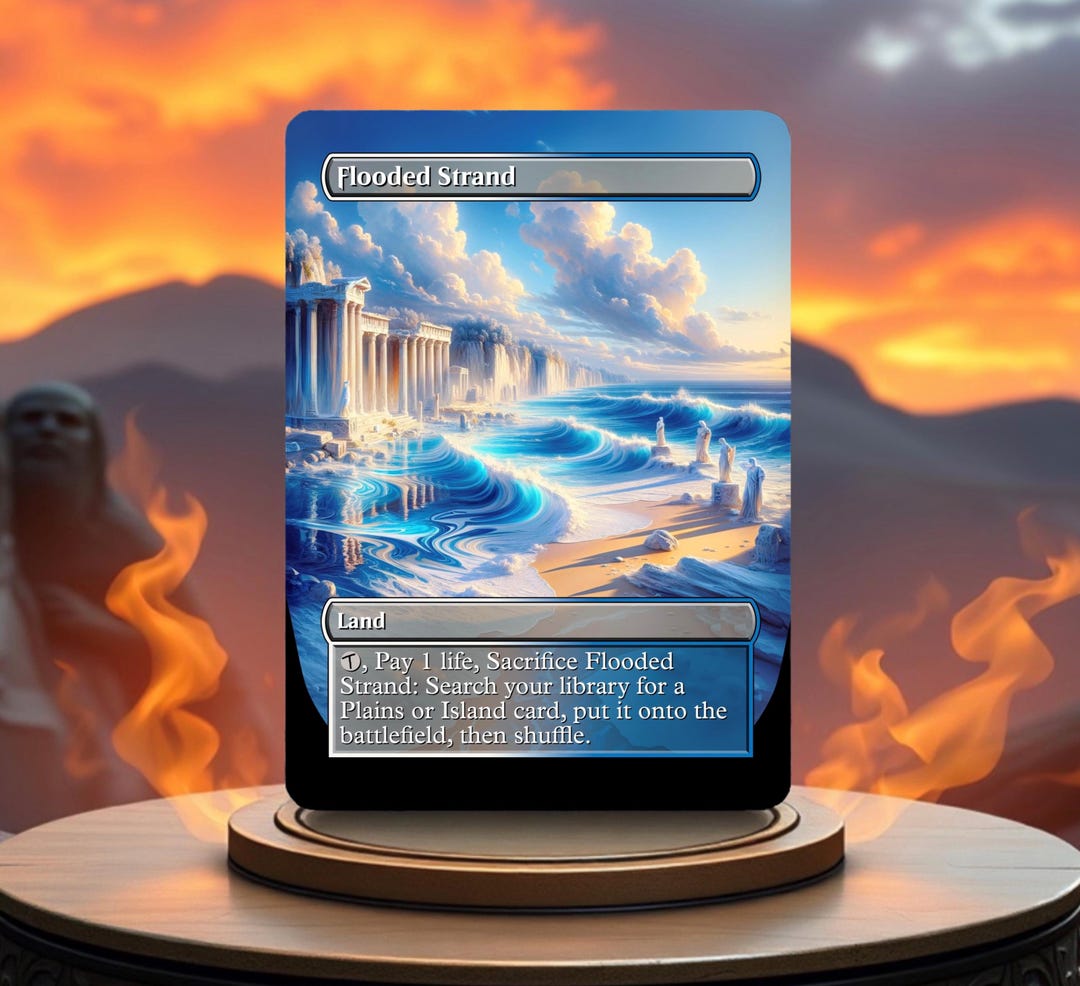 Flooded Strand Custom Made Game Card Proxy - Etsy