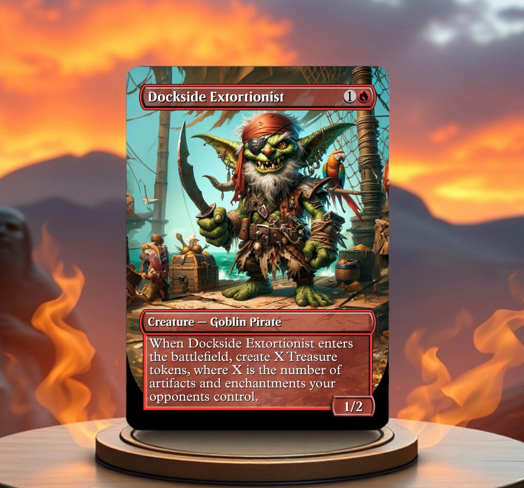 Dockside Extortionist Custom Made Game Card Proxy - Etsy
