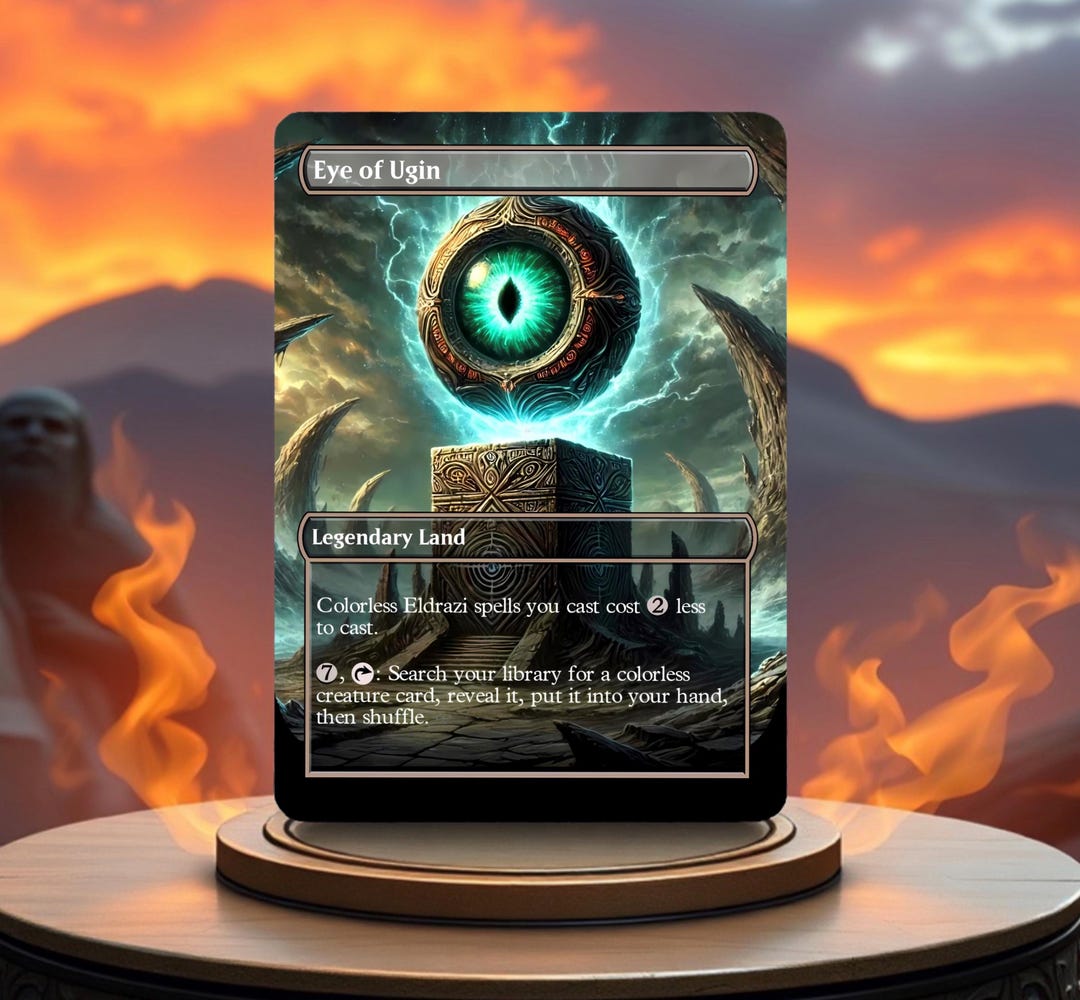 Eye of Ugin Custom Made Game Card Proxy - Etsy