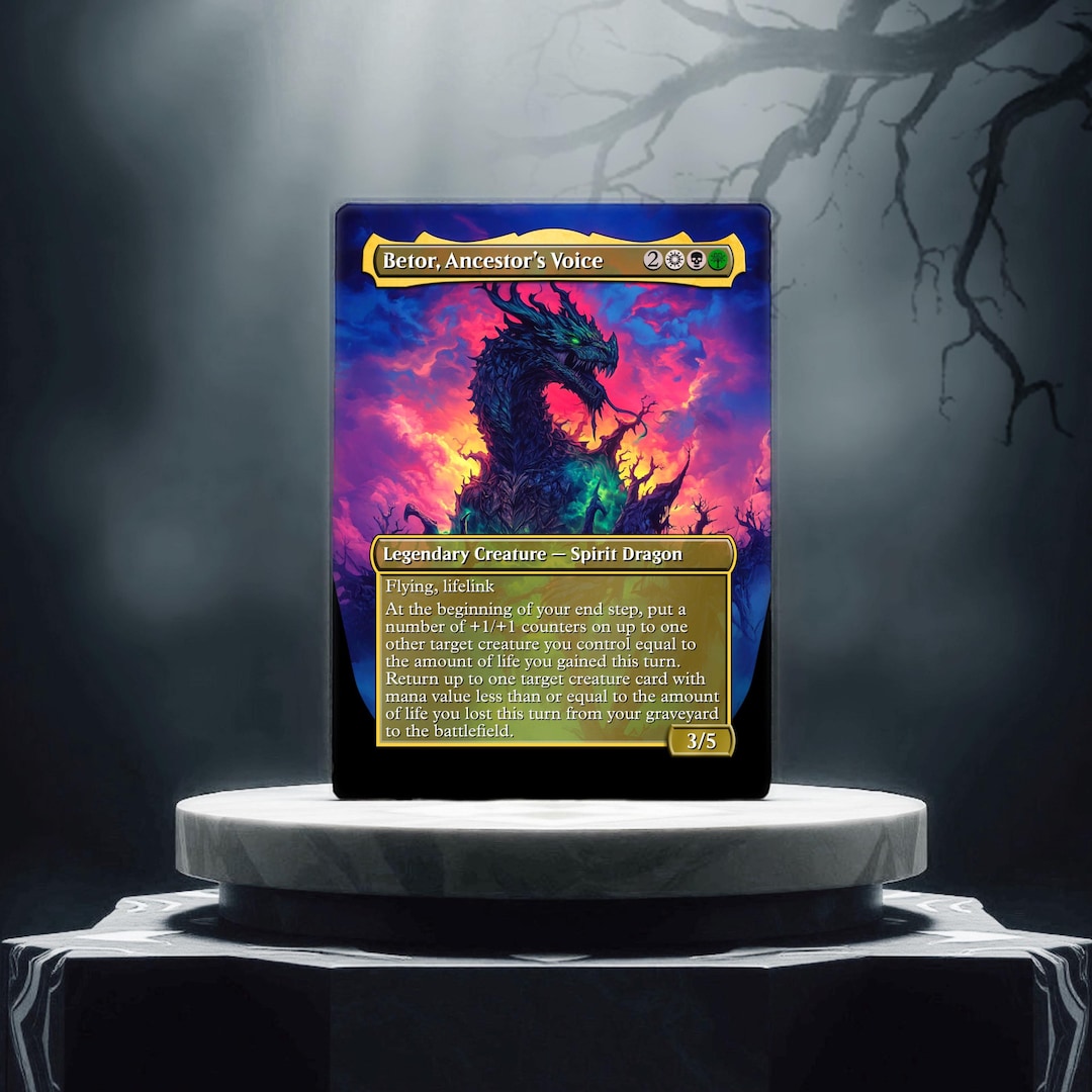 Betor, Ancestor's Voice Custom Made Game Card Proxy - Etsy