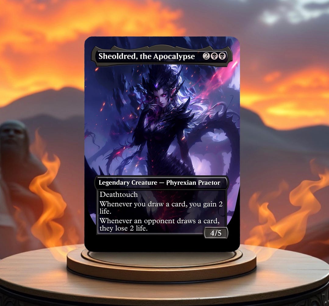 Sheoldred, the Apocalypse Custom Made Game Card Proxy - Etsy