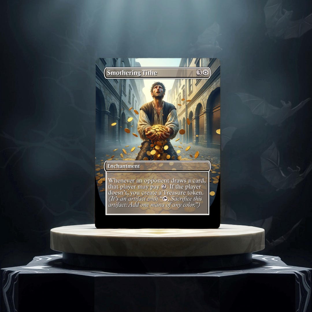 Smothering Tithe Custom Made Game Card Proxy - Etsy