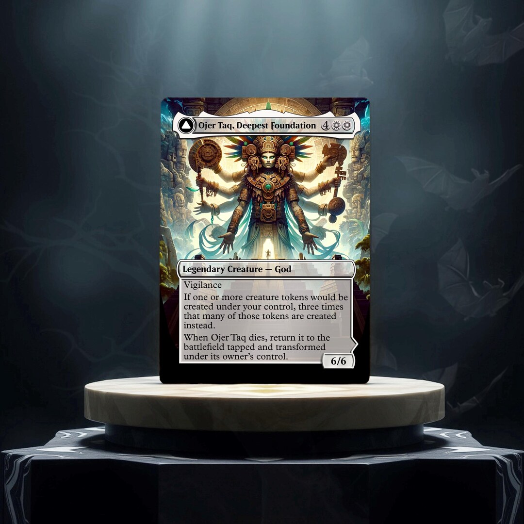 Ojer Taq, Deepest Foundation Custom Made Game Card Proxy - Etsy