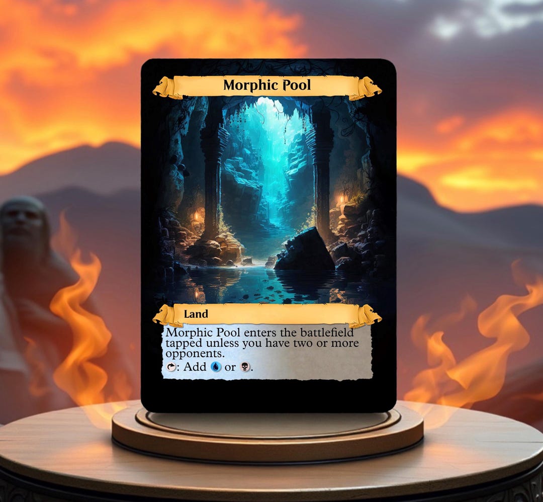 Morphic Pool Custom Made Game Card Proxy - Etsy