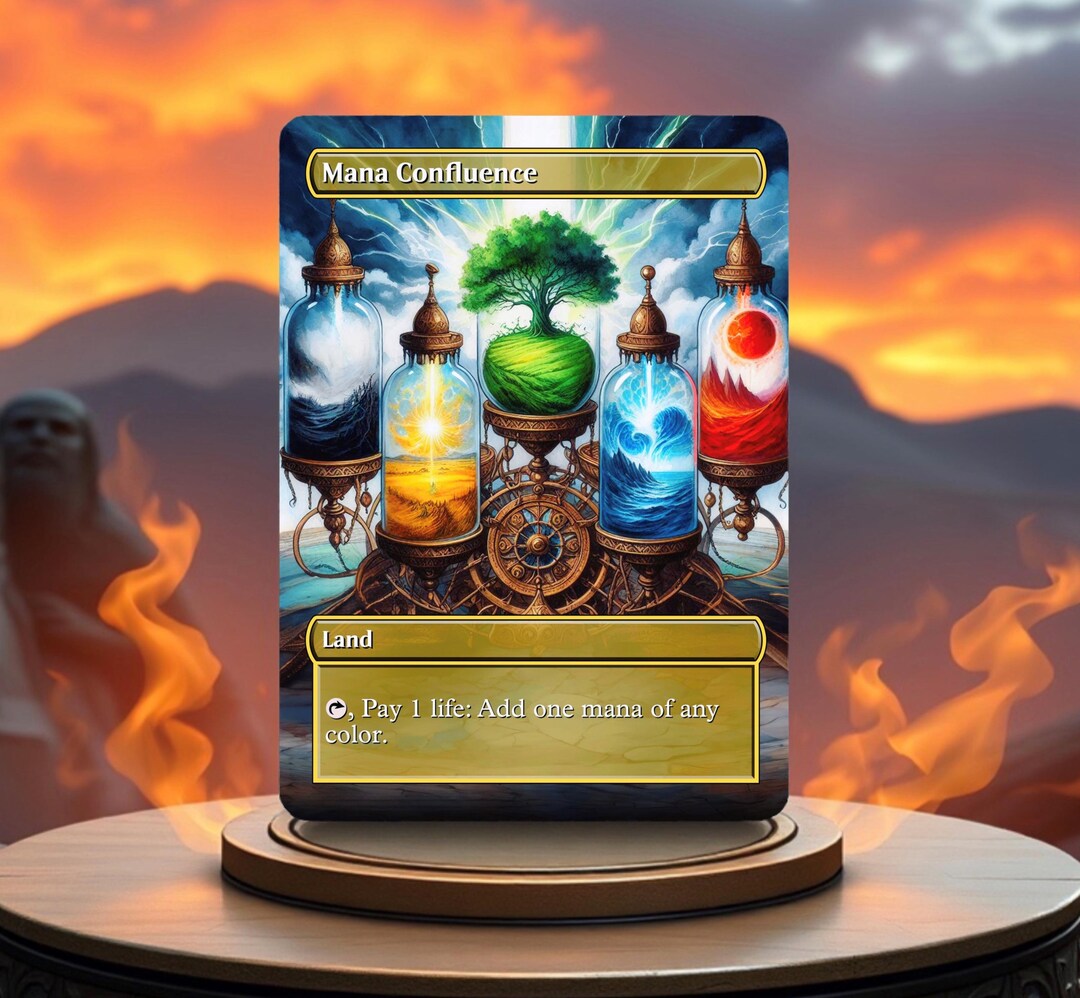 Mana Confluence Custom Made Game Card Proxy - Etsy