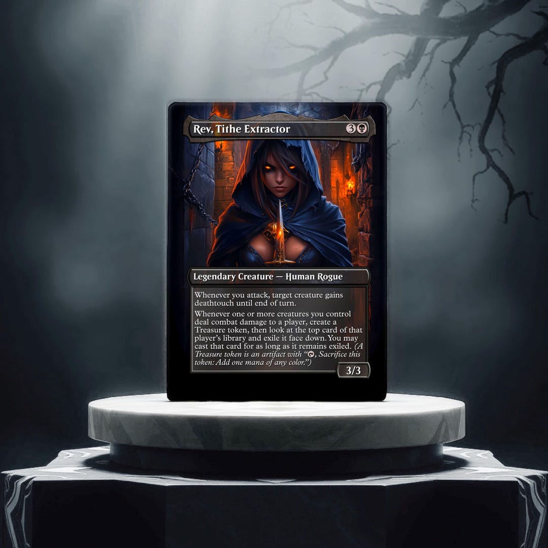 Rev, Tithe Extractor Custom Made Game Card Proxy - Etsy