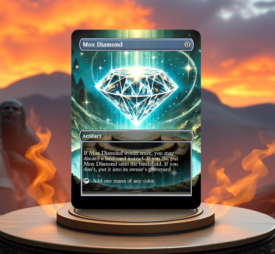 Mox Diamond Custom Made Game Card Proxy - Etsy
