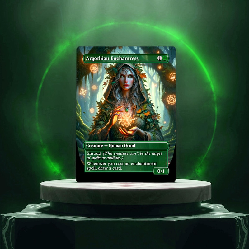 Mtg Enchantress Commander - Etsy