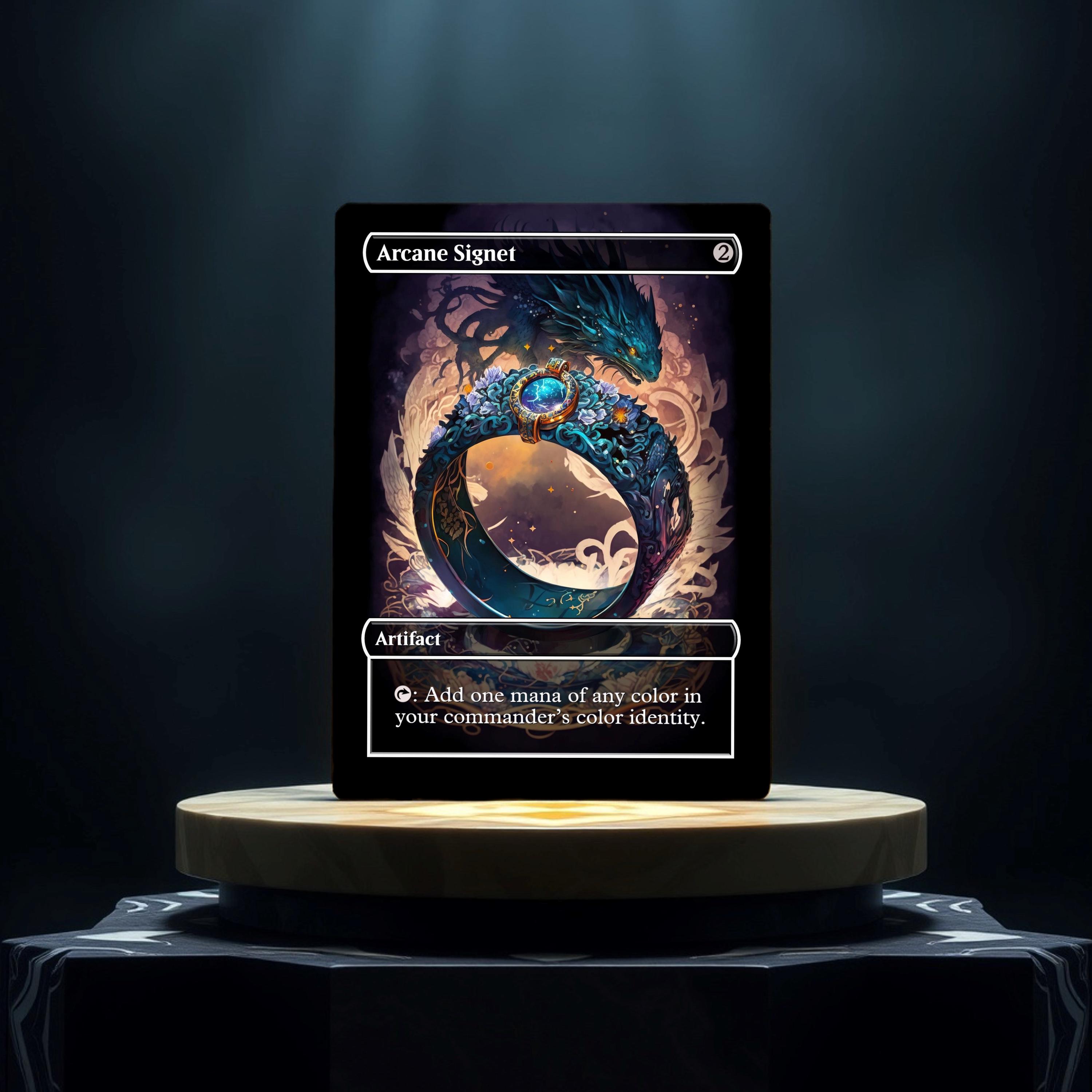 Arcane Signet Custom Made Game Card Proxy - Etsy