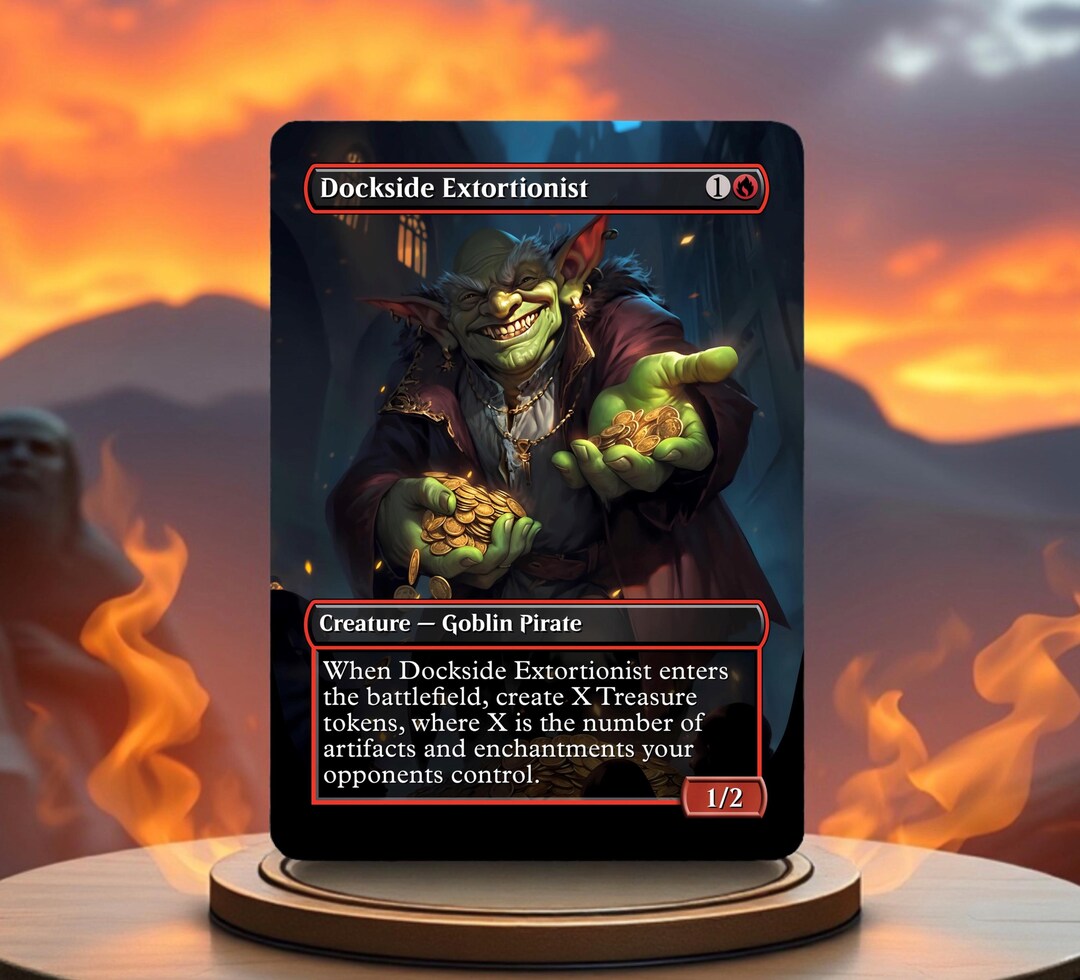 Dockside Extortionist Custom Made Game Card Proxy - Etsy