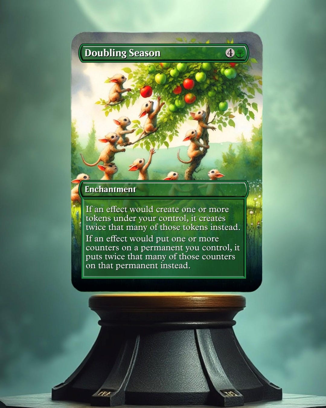 Doubling Season Custom Made Game Card Proxy - Etsy