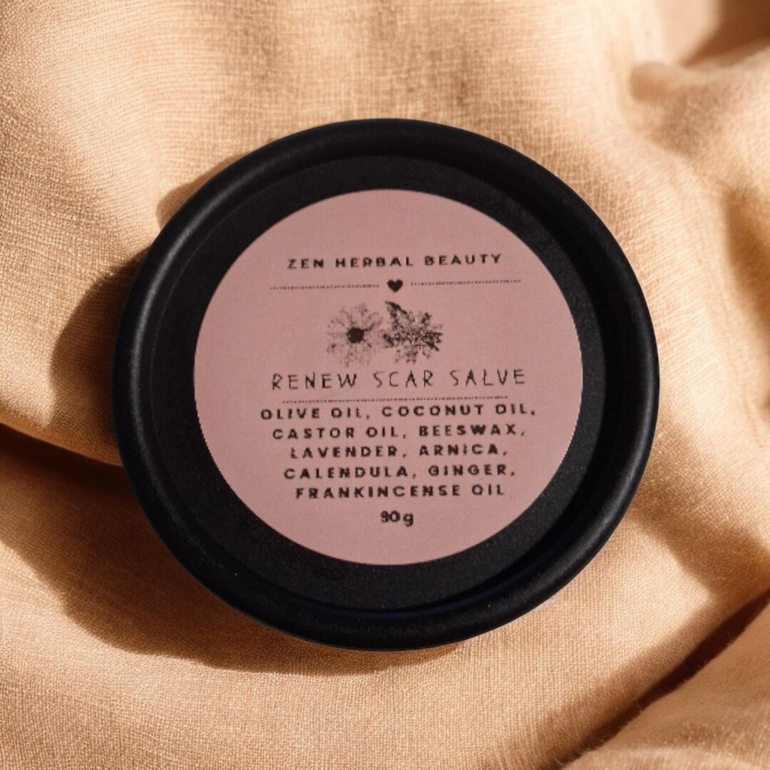 Organic Scar Salve | Arnica + Calendula Healing Balm | Stretch Mark ...