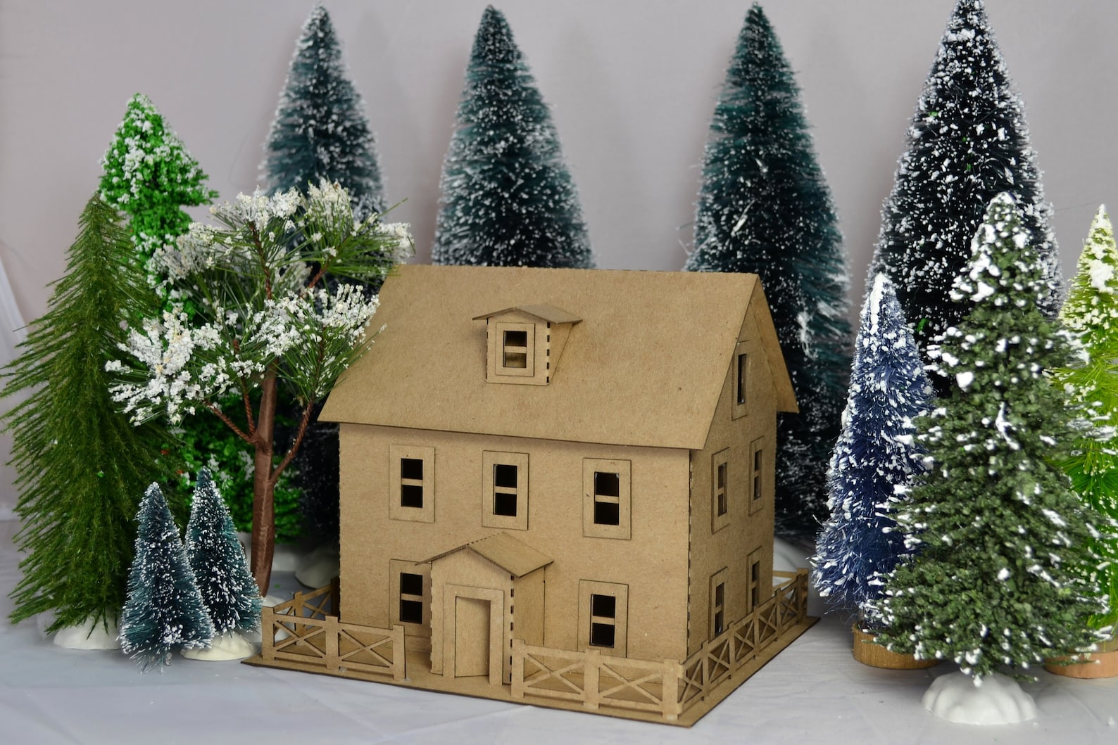 Putz House Kit DIY Kit Ships From USA - Etsy