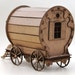 Gypsy Wagon Kit DIY Build a Miniature Wagon Vardo - Etsy