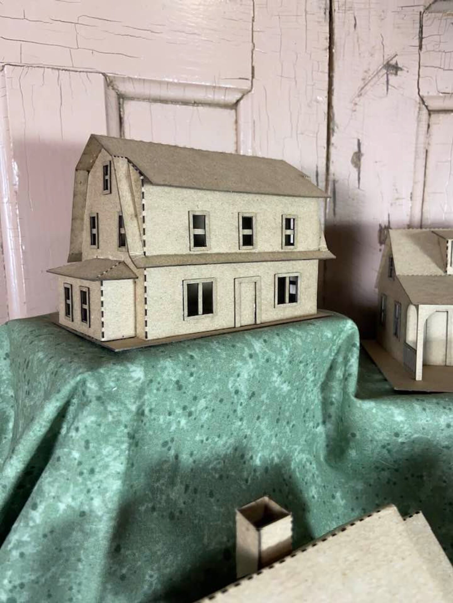 Putz House Kit - Make 4 House - 3" Tall - Set B - Etsy