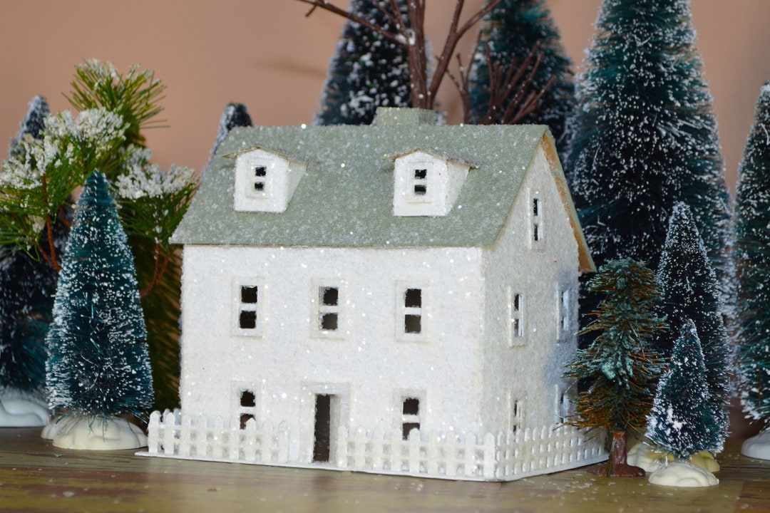 Putz House - DIY Kit - Pre-cut - Easy to Assemble 5" Tall - Etsy