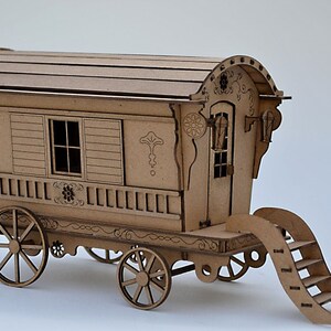 Gypsy Caravan Kit- Build Your Own- Vardo Wagon- Mini - Ships From USA ...